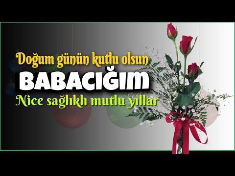 Doğum günün kutlu olsun babacığım,seni çok seviyorum. Hep beraber sağlıklı nice nice yıllar