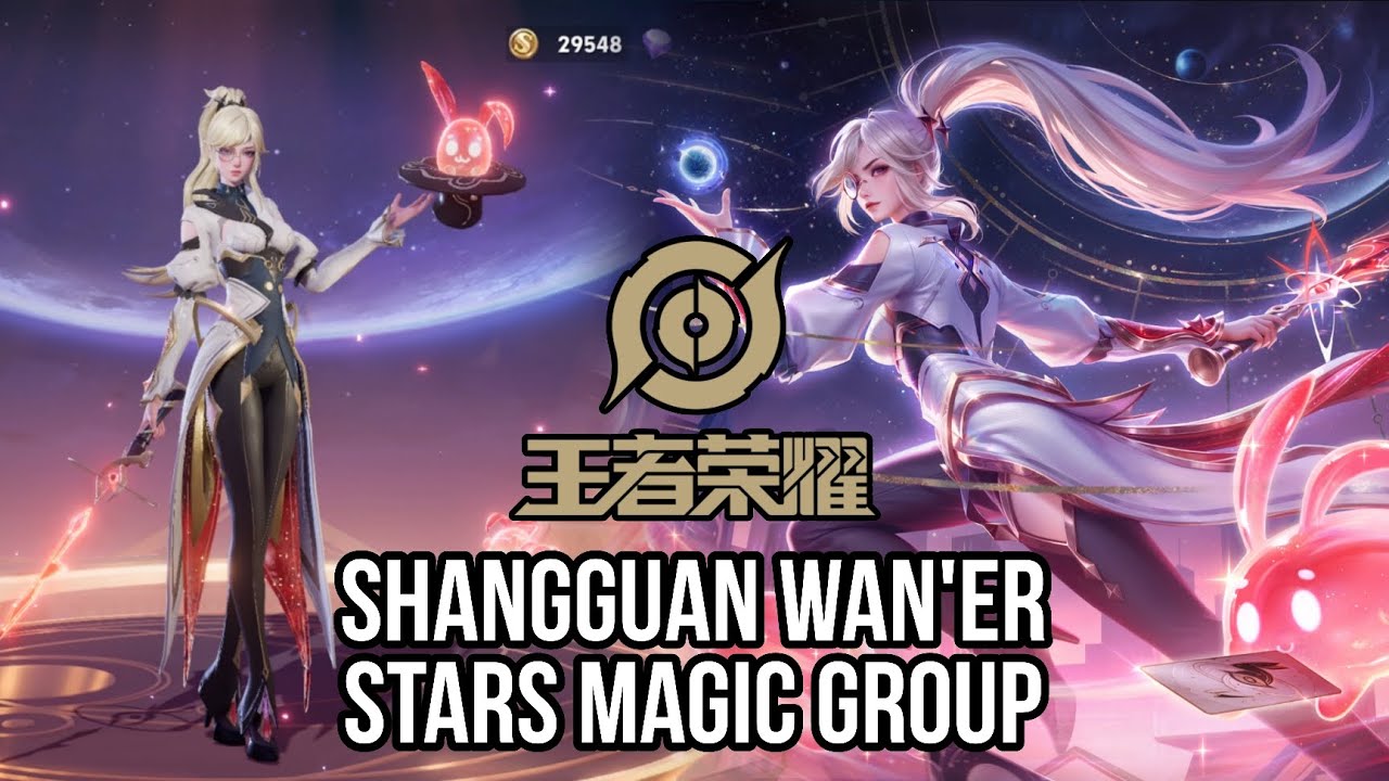New Skin Shangguan Wan'er - Stars Magic Group | Chinese Server | Honor ...