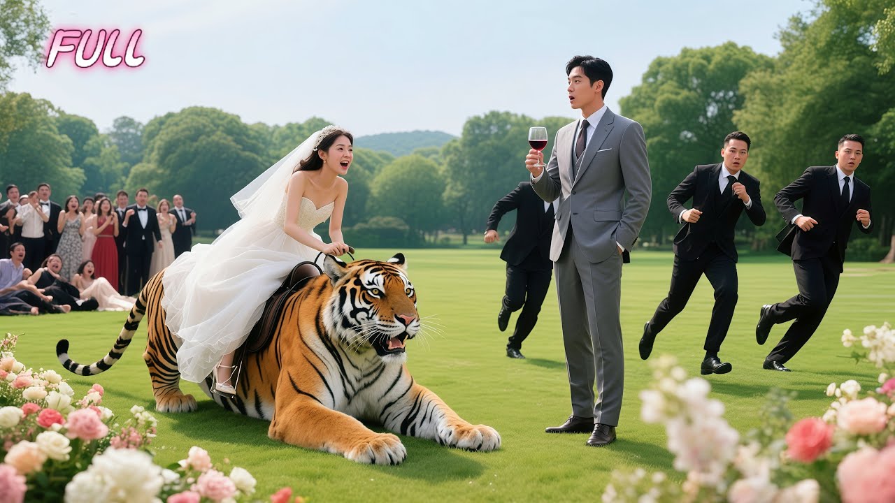 CEO Released A Tiger To Scare Arranged Wife,Unexpect She Rode The Tiger ...