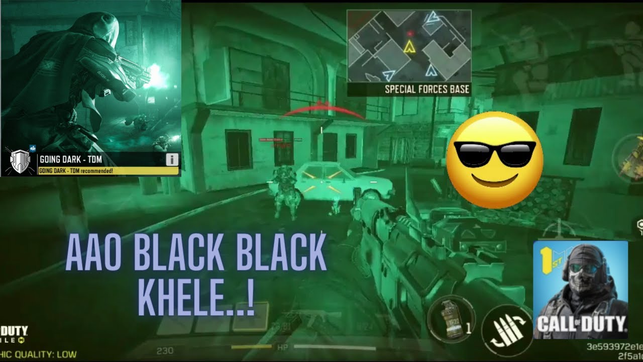 GOING DARK TDM😎 Mode in CODM😲 || CODM Gameplay || Funny Commentary ...