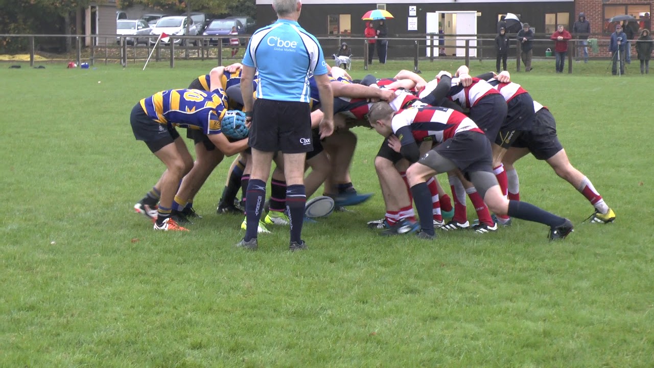 Old Ruts U17/18 XV vs Dorking U17/18 XV RFC. ~ friendly Part 1 - YouTube