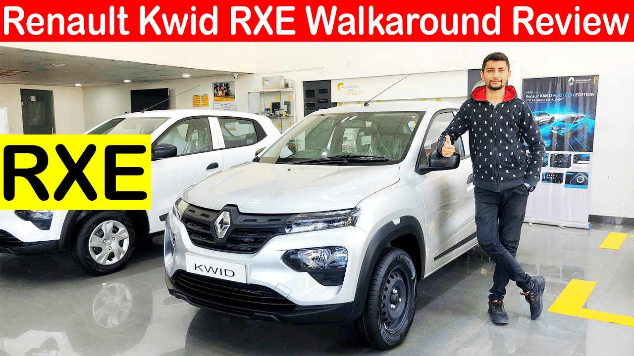 2020 Renault Kwid Base Model RXE Walkaround Review l Aayush ssm - YouTube