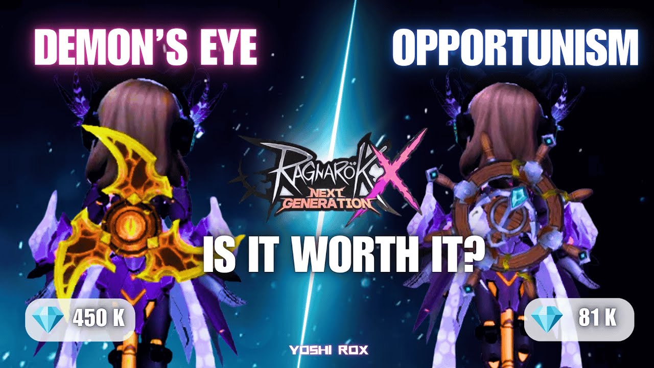 450K Diamonds for THIS?! Opportunism vs Demon’s Eye | ROX Ragnarok X ...