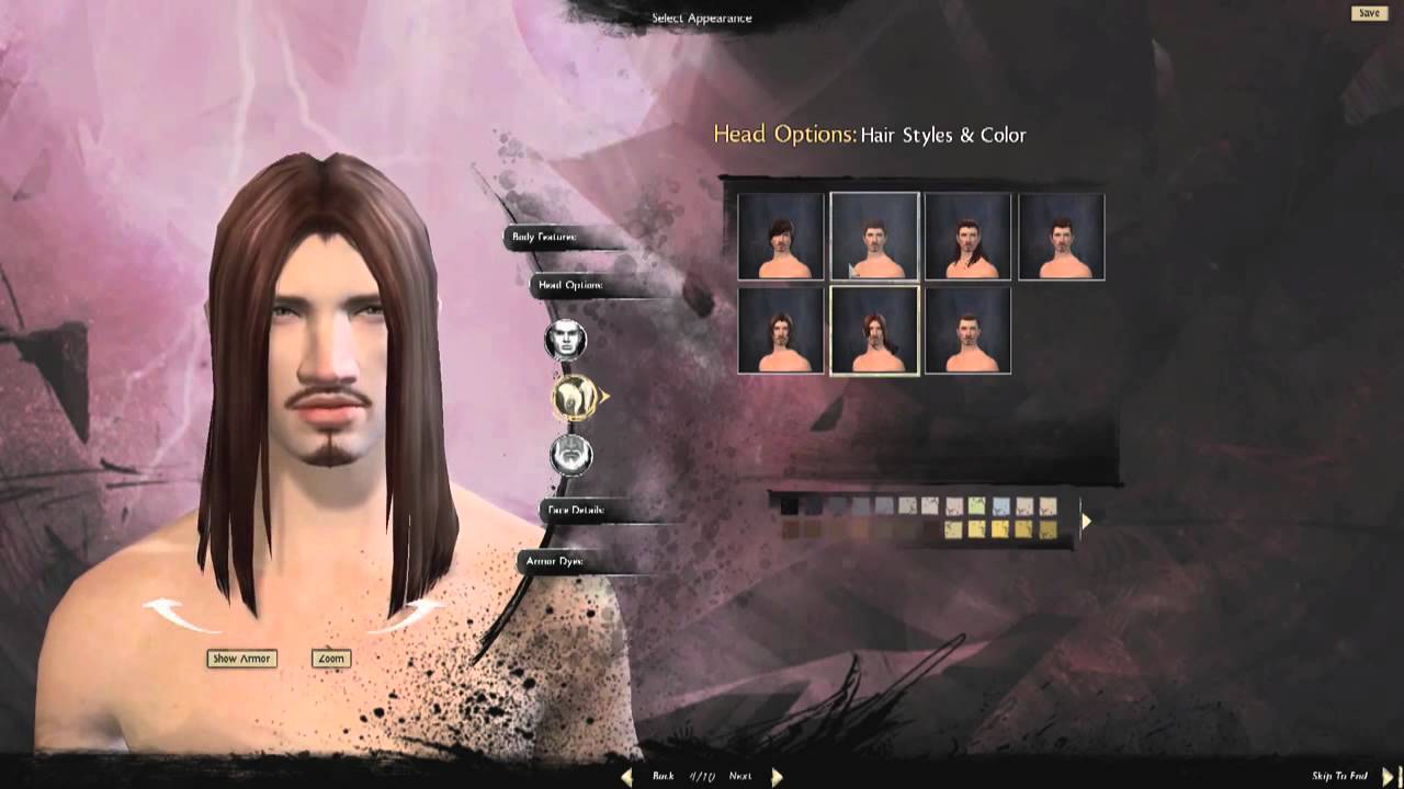 Guild Wars 2 Character Customization trailer - YouTube