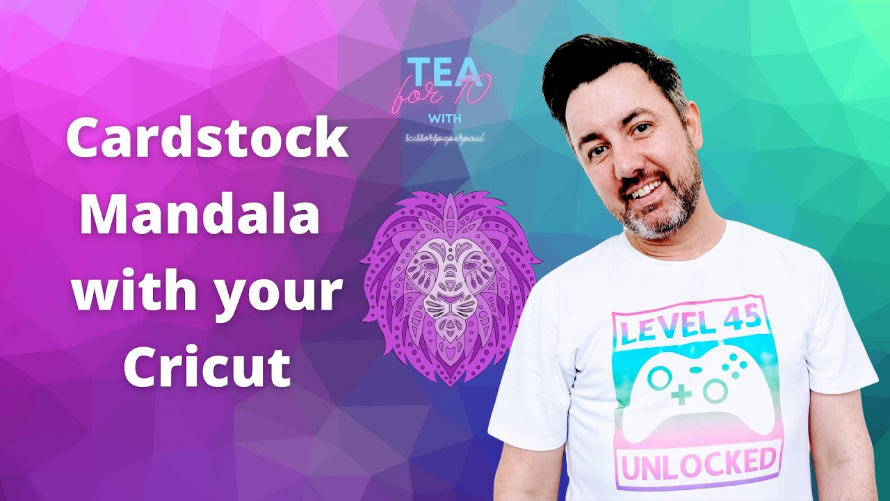 Make a Layered Cardstock Project with your Cricut - YouTube