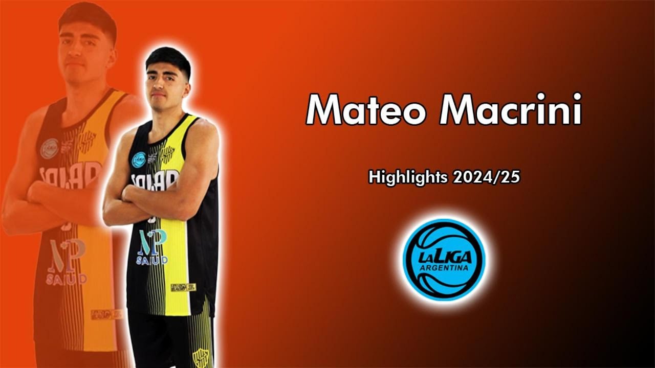 Mateo Macrini Highlights 2024/25 | Club El Talar - Liga Argentina de ...