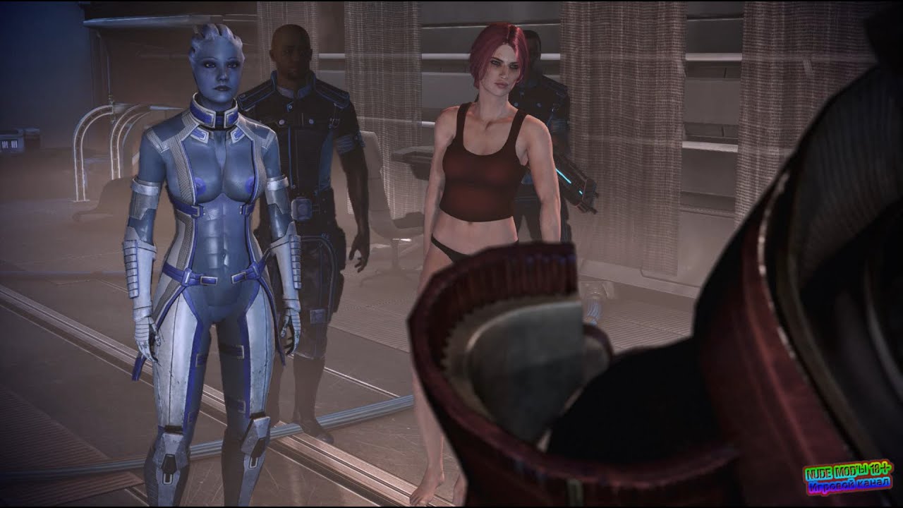 Mass Effect 3 L E Nude Mod Прохождение №21 {ГОЛЫЕ СИЬСКИ} 18 Голая