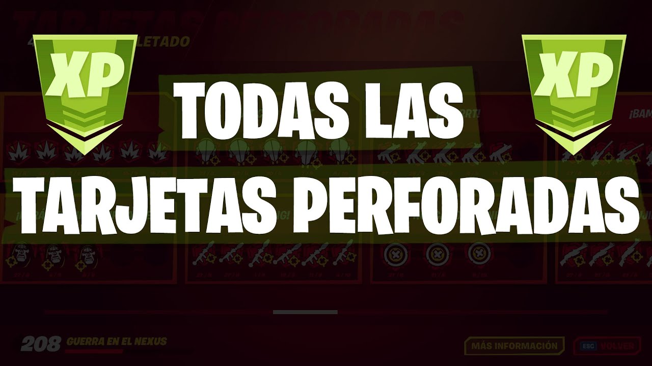 Todas las tarjetas perforadas descubiertas - YouTube