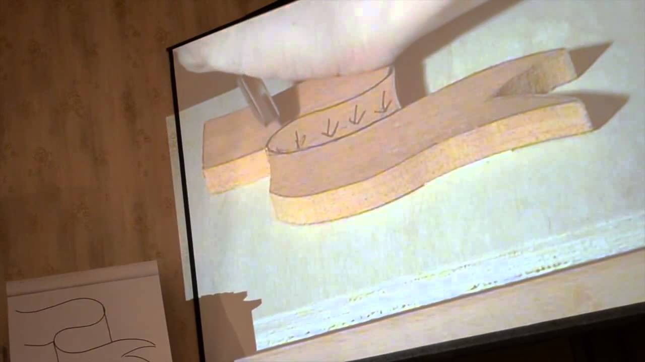 Woodworking in America 2013 - Mary May "Linenfold Carving" - YouTube