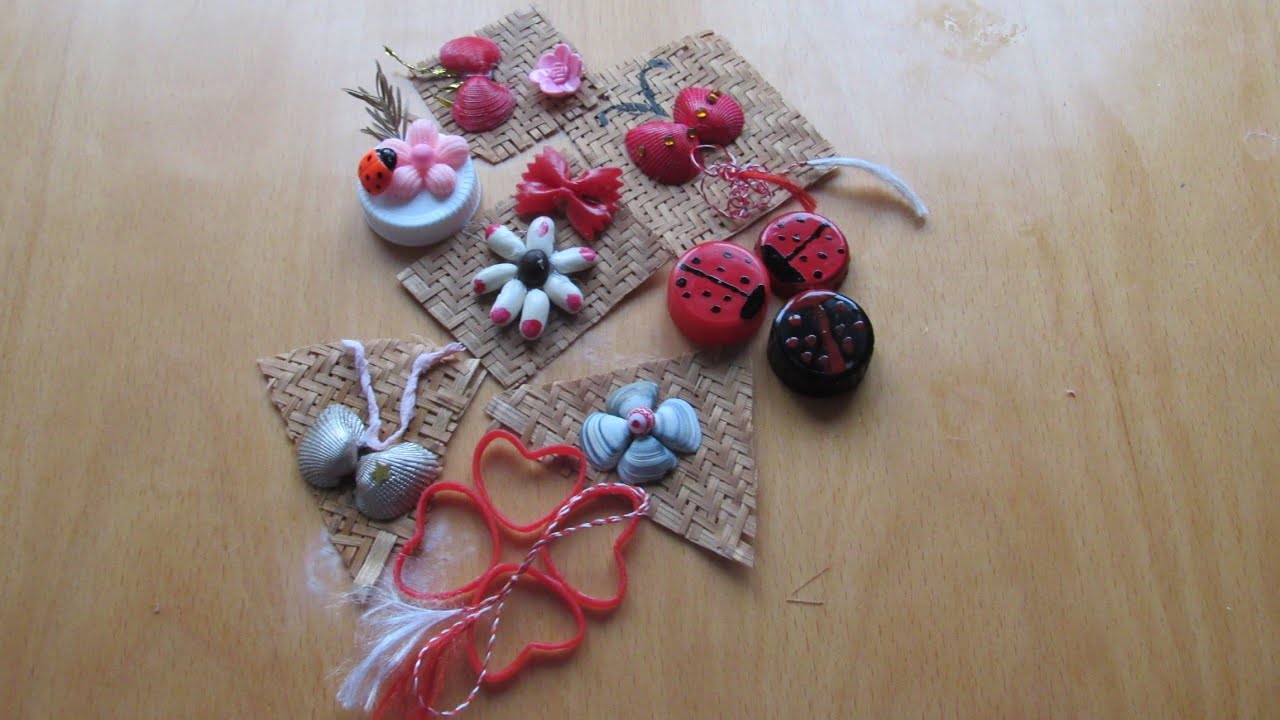 Idei de martisoare facute de mana - YouTube