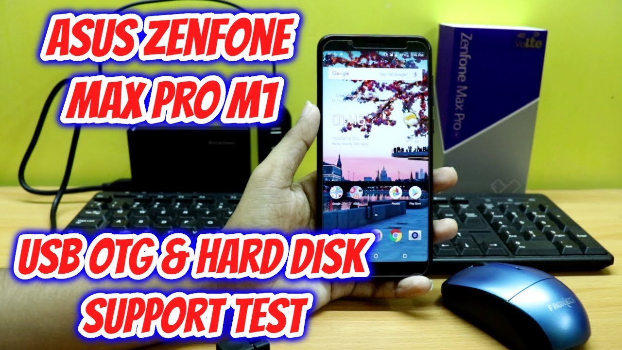 Asus ZenFone Max Pro M1 USB OTG & Hard Disk Support Test - YouTube