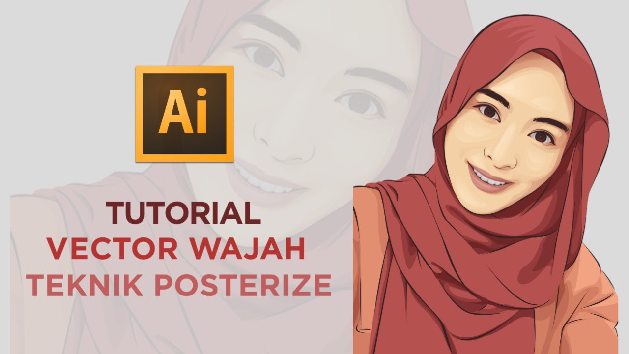 Cara membuat shading wajah | Vector Art | Adobe Illustrator CS6 - YouTube