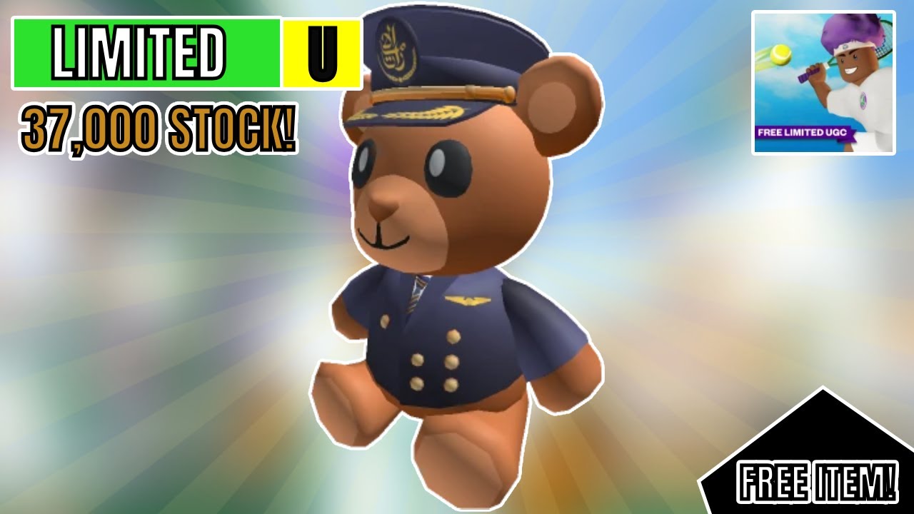 FREE LIMITED | HOW TO GET THE EMIRATES BEAR SHOULDER PET IN WIMBLEWORLD ...