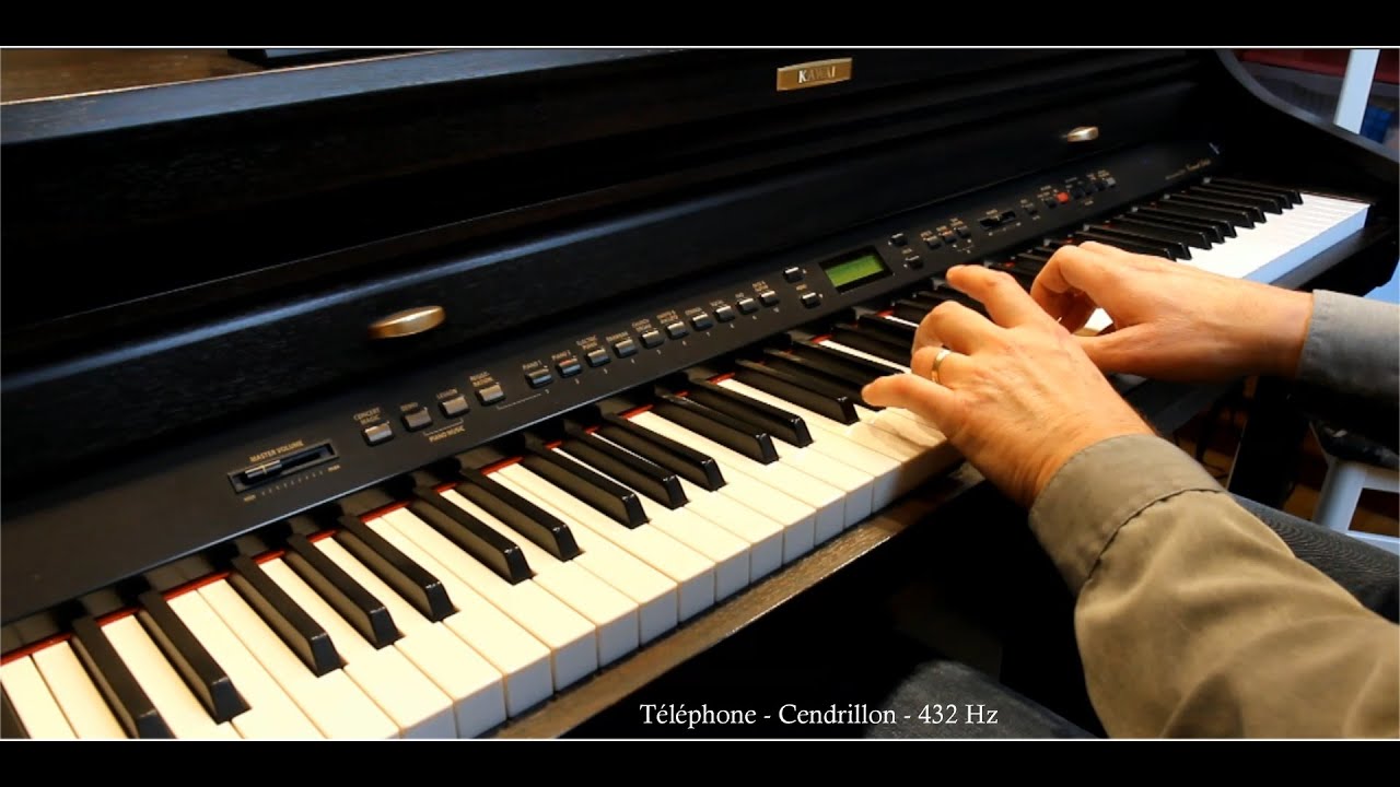 Téléphone - Cendrillon - 432 Hz - Piano Cover - YouTube
