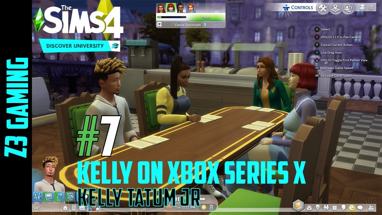 Kelly on Xbox Series X-The Sims 4 Discover University-#7 - YouTube