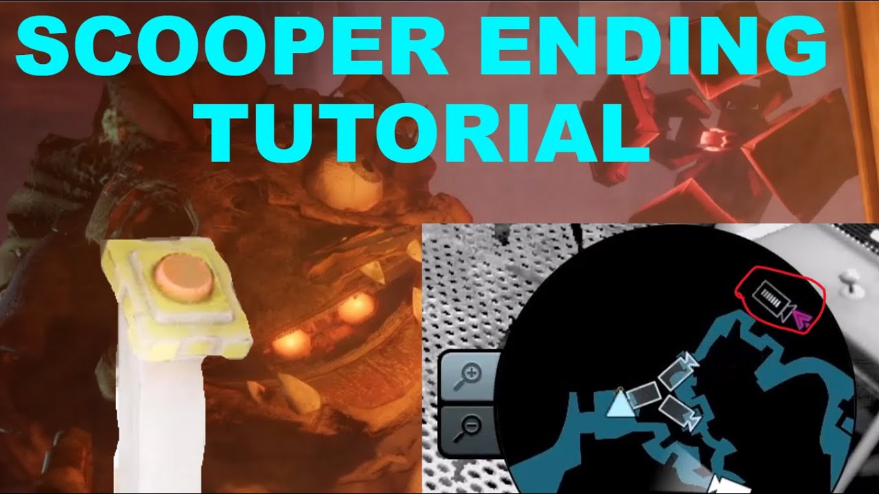 How to get the Secret Scooper Ending in FNAF Security Breach Ruin - YouTube