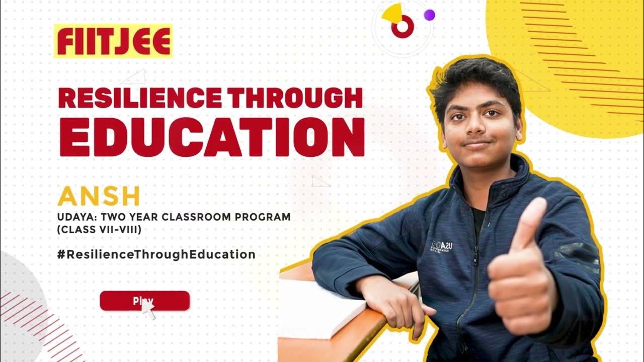 𝐑𝐞𝐬𝐢𝐥𝐢𝐞𝐧𝐜𝐞 𝐓𝐡𝐫𝐨𝐮𝐠𝐡 𝐄𝐝𝐮𝐜𝐚𝐭𝐢𝐨𝐧 𝐢𝐬 𝐭𝐡𝐞 𝐒𝐩𝐢𝐫𝐢𝐭 𝐨𝐟 𝐅𝐈𝐈𝐓𝐉𝐄𝐄 - YouTube