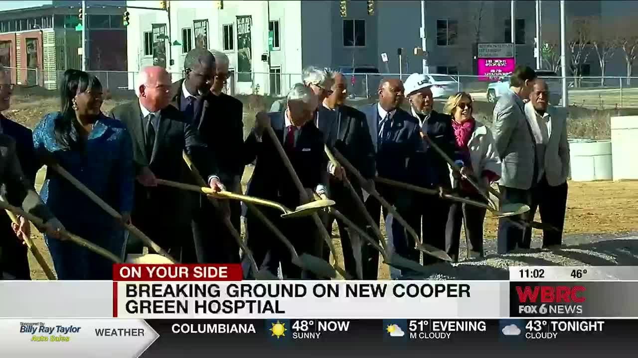 Breaking ground on new Cooper Green hospital - YouTube