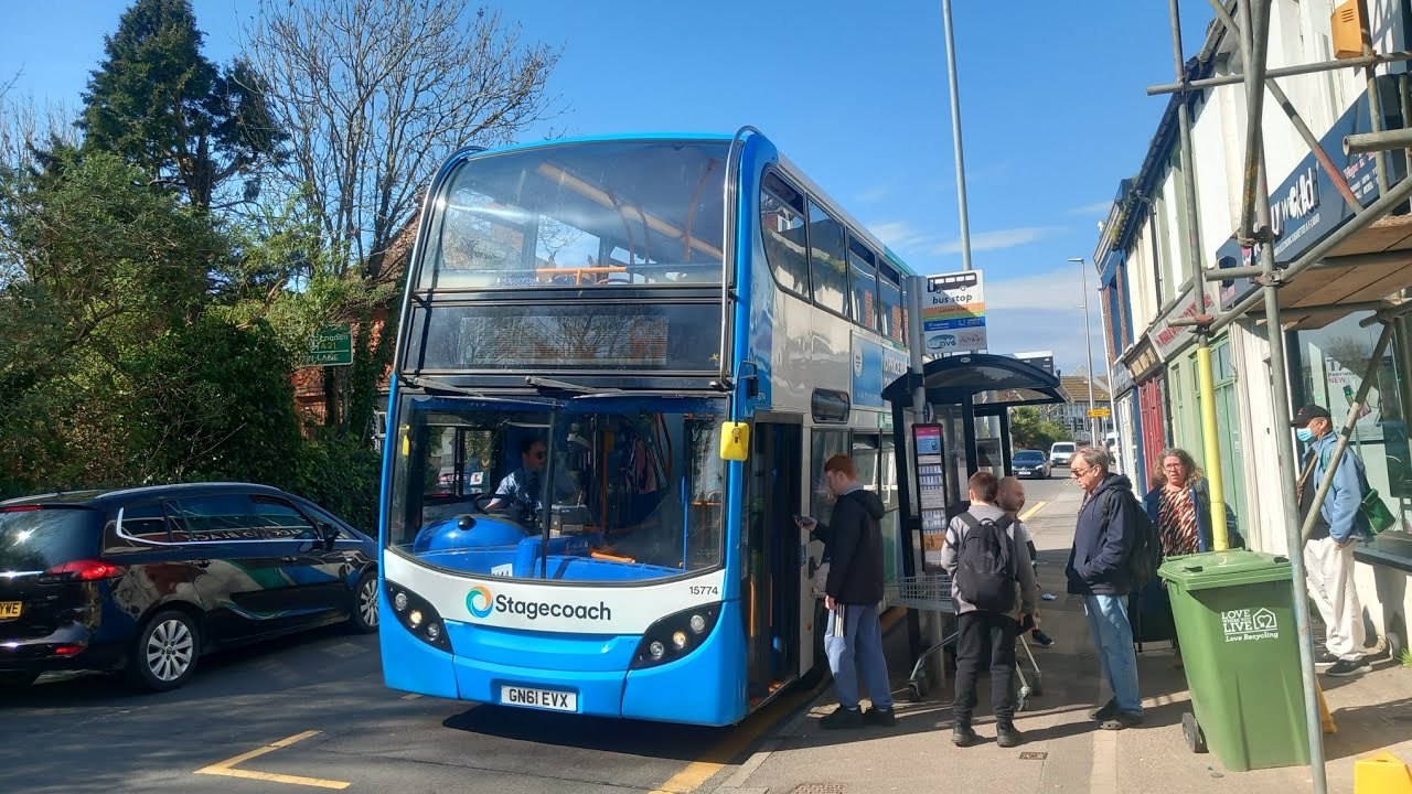 *ON-LOAN* Onboard Stagecoach Bus 15774 (GN61 EVX) | Scania N230UB ...