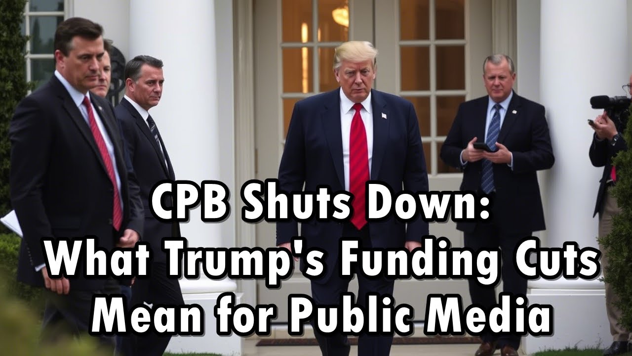CPB shuts down after Trump funding cut - YouTube