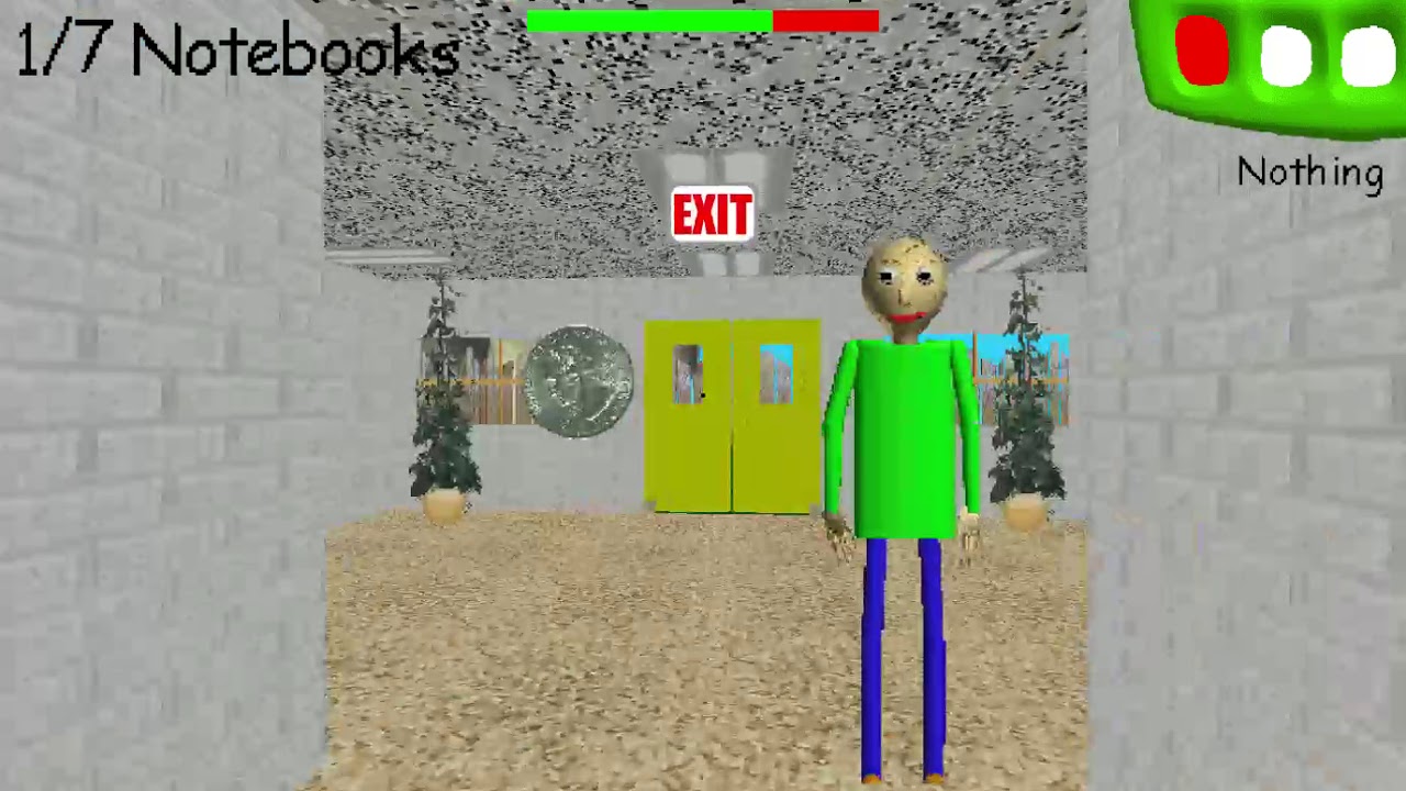 Baldi`s Basics Corner Glitch - YouTube