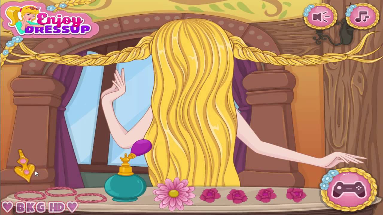 Rapunzel Wedding Braids ♥ Disney Princess Rapunzel Hairstyle Game for ...
