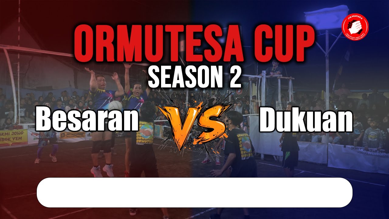BIG MATCH TARKAM! Besaran vs Dukuan Saling Adu Smash Keras di Semi ...