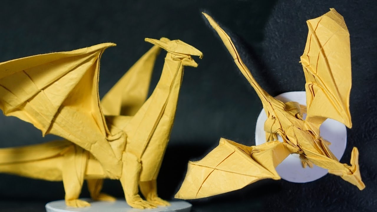 Origami Dragon 8.0 Tutorial (High Intermediate Difficulty Version ...