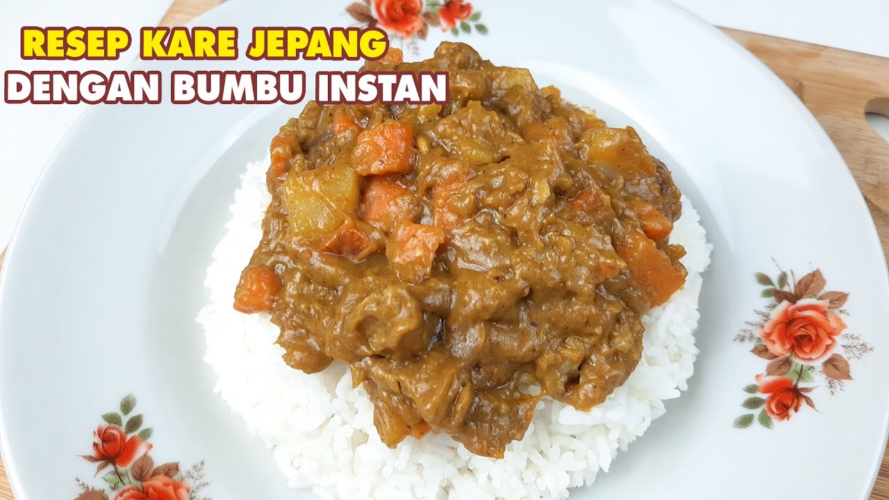Resep Kare Jepang Dengan Bumbu Instan - YouTube