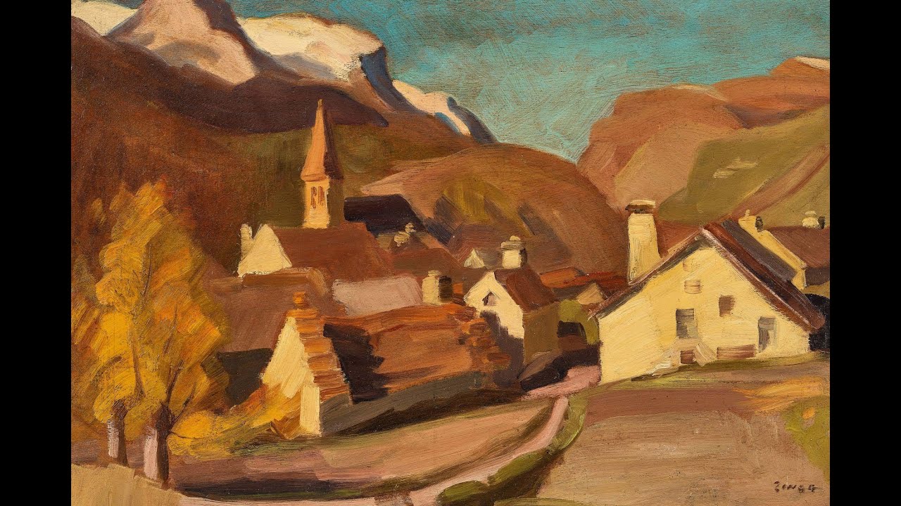 Jules-Émile Zingg (1882-1942) - A French Modernist painter, known for ...