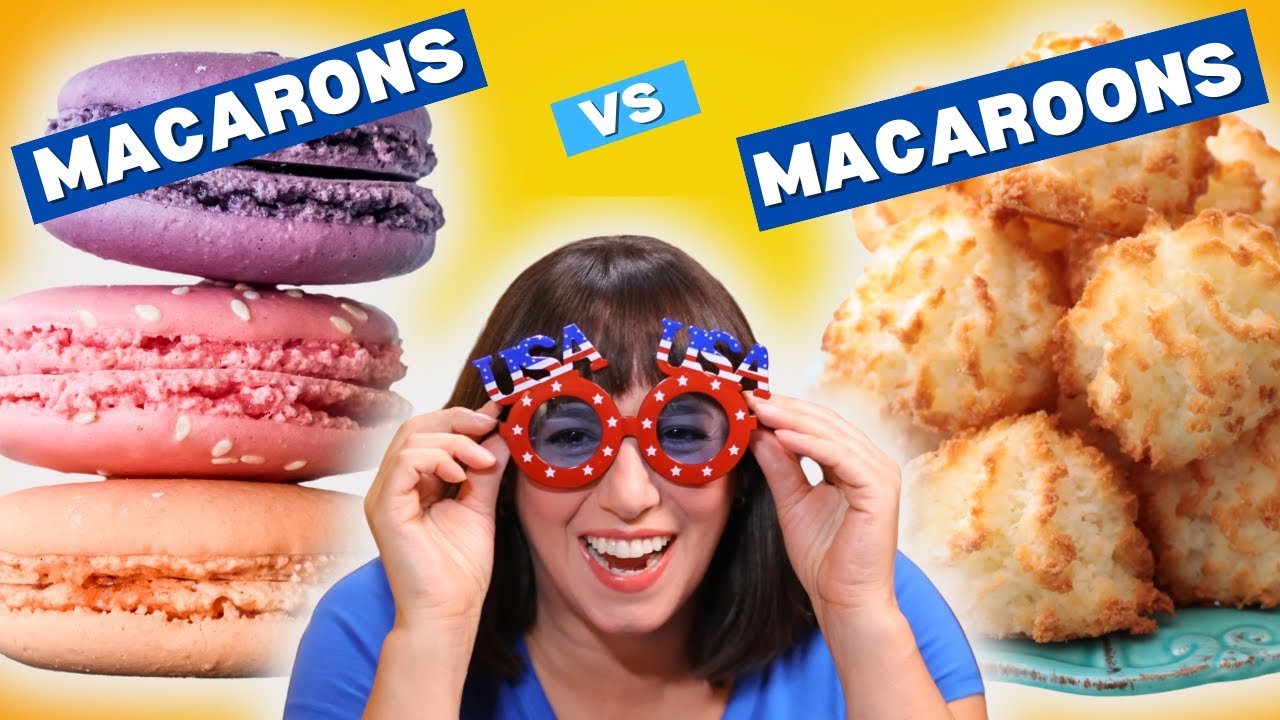 TRYING Italian vs French Macarons - YouTube