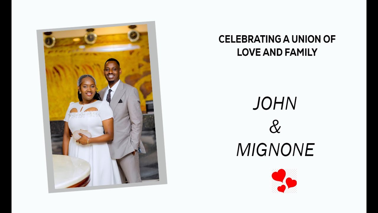 LIVE 🔴 WEDDING OF JOHN AND MIGNONE. - YouTube