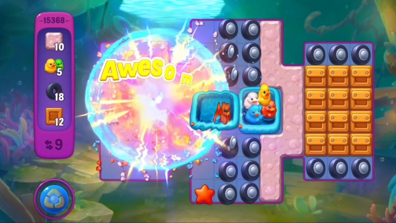 Fishdom 15368 Super Hard Level - NO 💣🧨💥 - YouTube