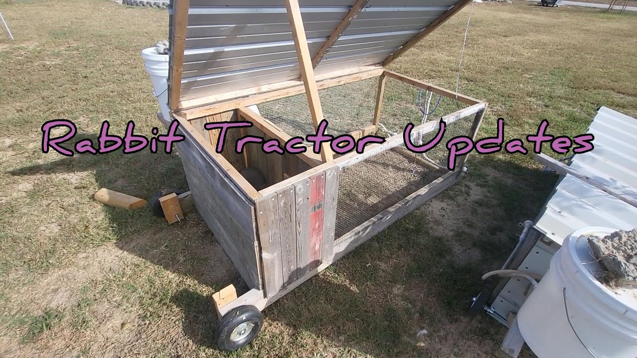 Updates on the Rabbit Tractor - YouTube