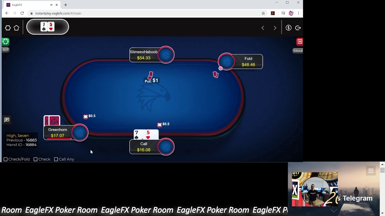 Live Poker Room with EAGLEFX Forex broker - YouTube