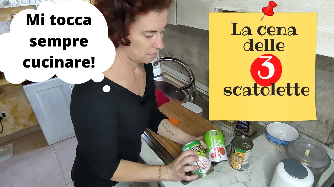 La cena con tre scatolette ed 1 euro! Se la provi continuerai a farla ...