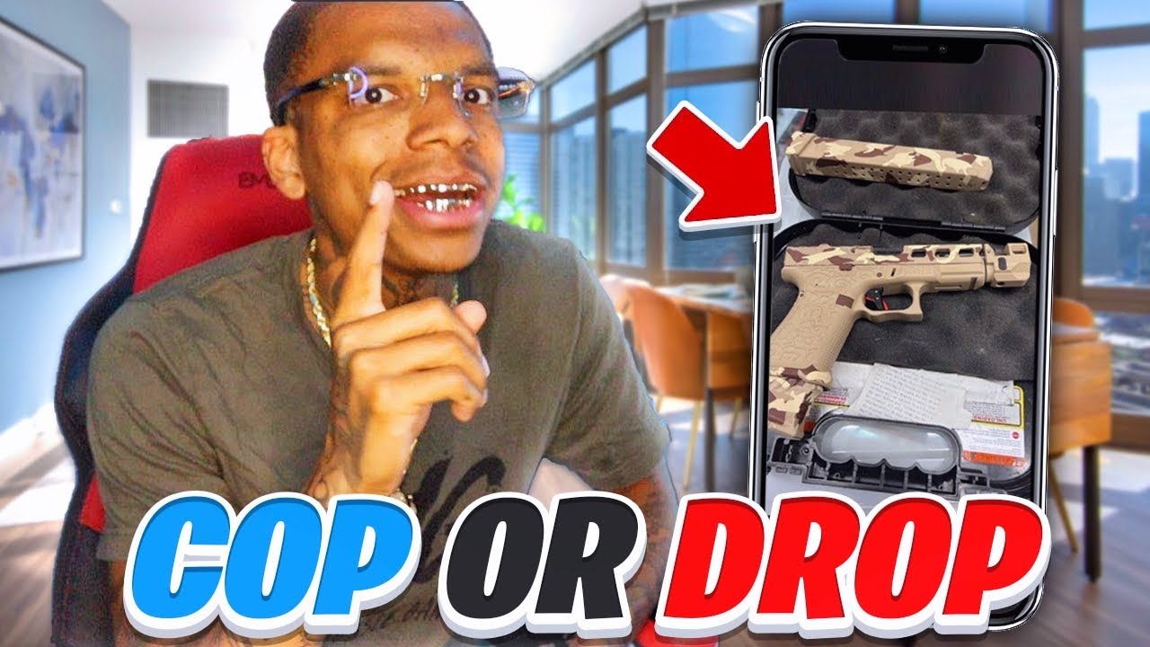 COP OR DROP SUBSCRIBERS GUNS - YouTube