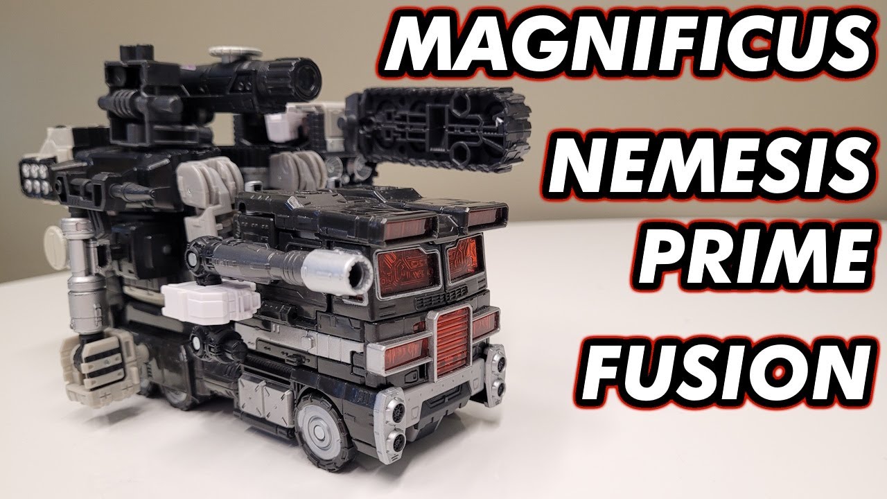 Transformers Nemesis Prime and Magnificus Alt Mode Combiner feat ...