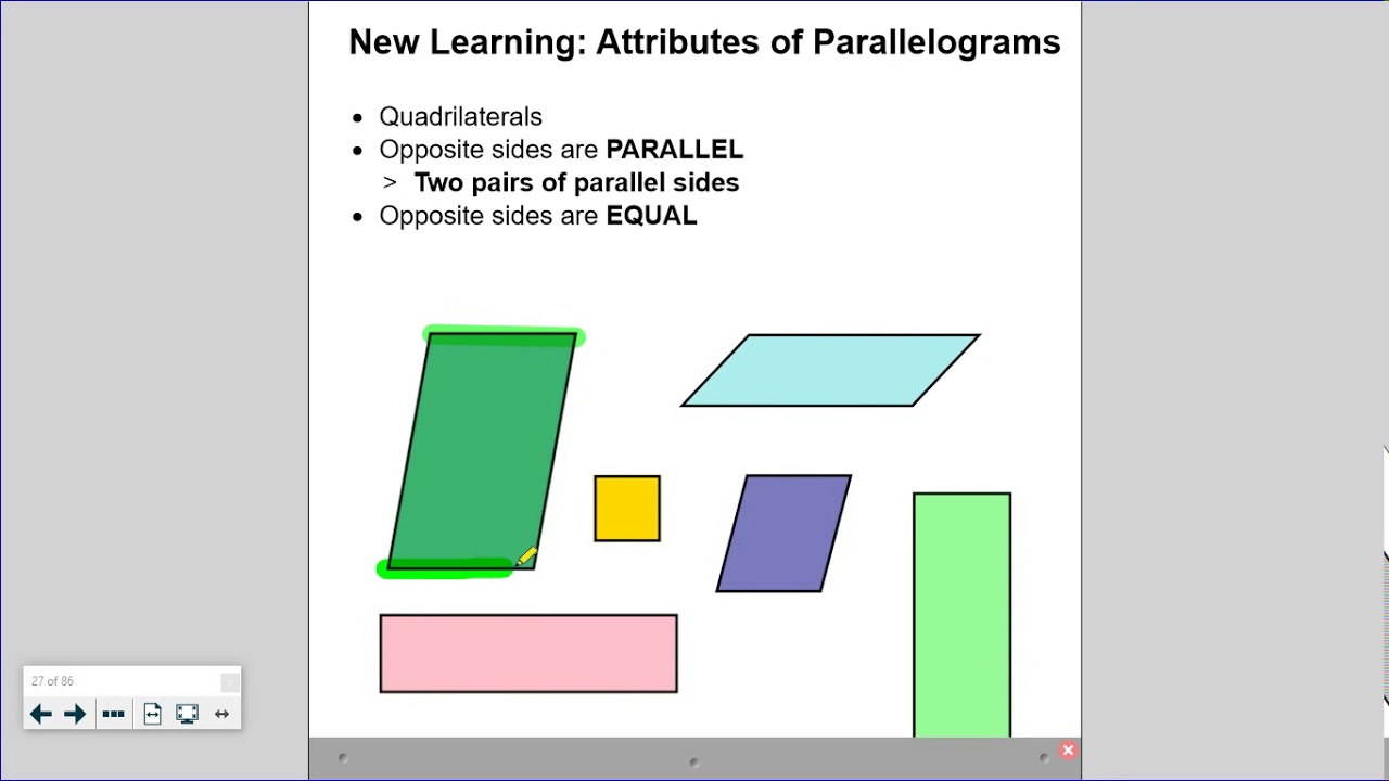 Geometry Day 3 - Parallelograms - YouTube