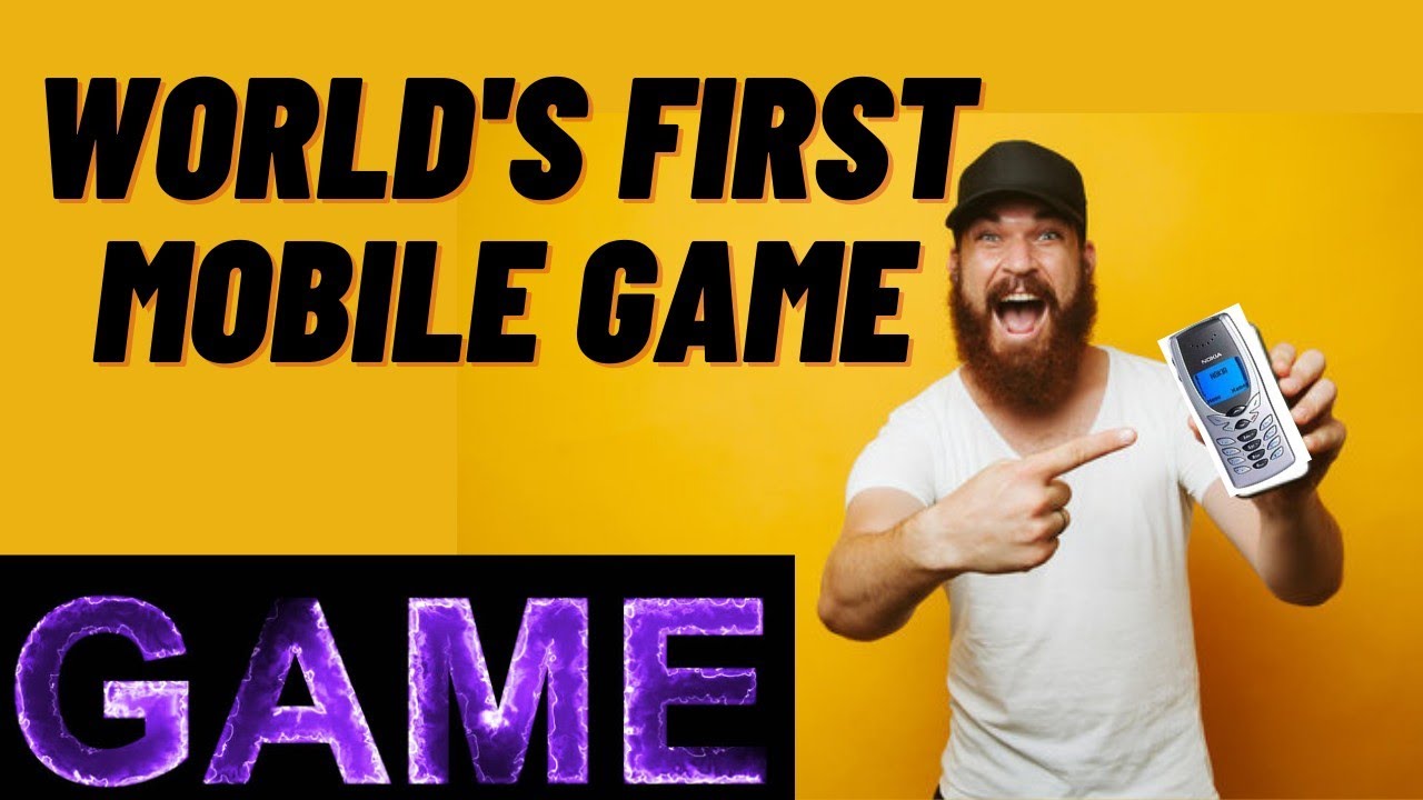 दुनिया का सबसे पहला मोबाइल Game 🎮 /world's first mobile game #amazing # ...