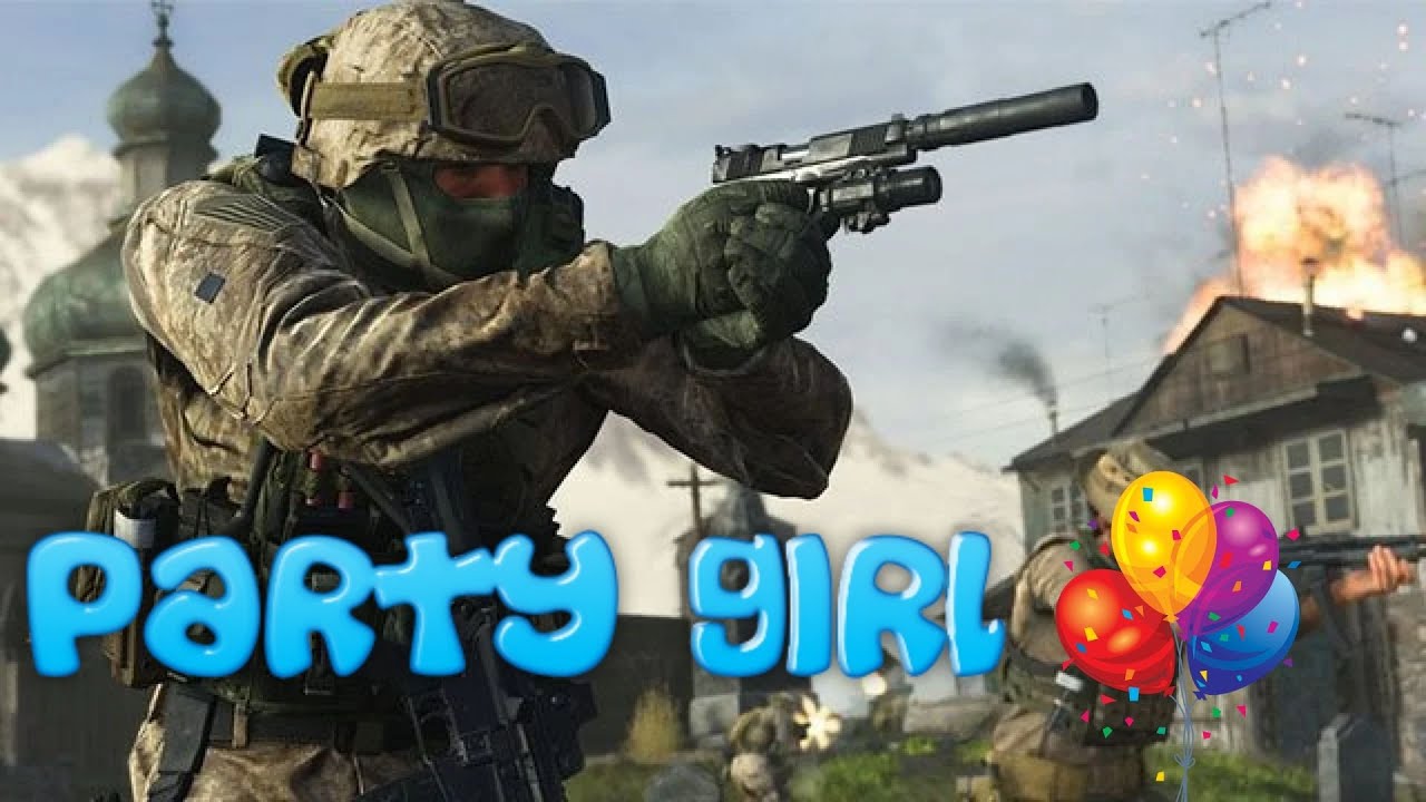 Party Girl | COD Sniper Montage - YouTube