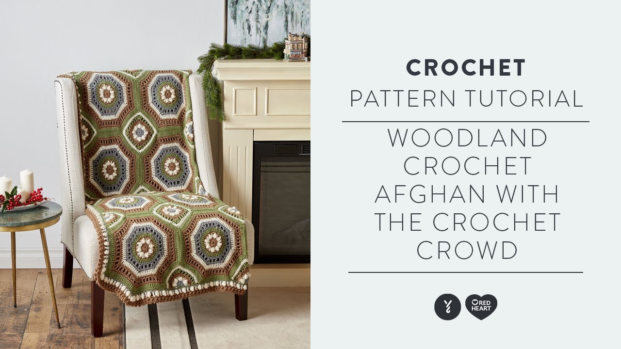 How to Crochet a Geometric Motif Blanket | With The Crochet Crowd - YouTube