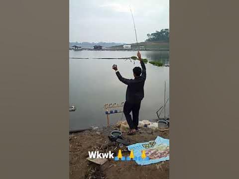Mancing waduk saguling,bleseng slurr - YouTube