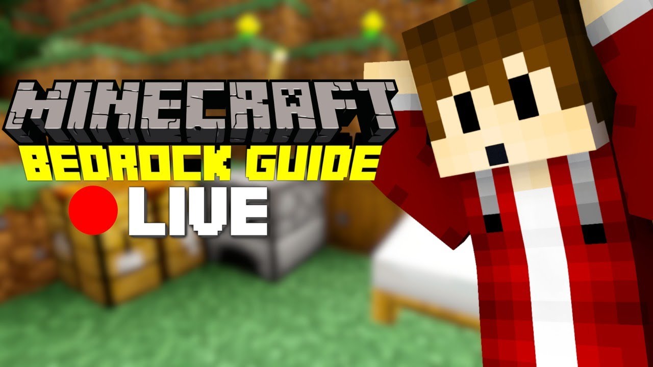 Minecraft Bedrock Guide Live | LarsLP - YouTube