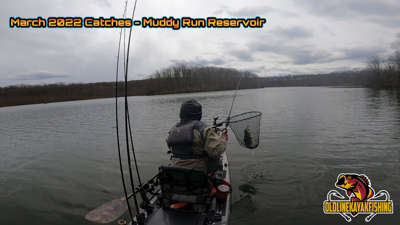 March 2022 Catches - Muddy Run Reservoir - YouTube
