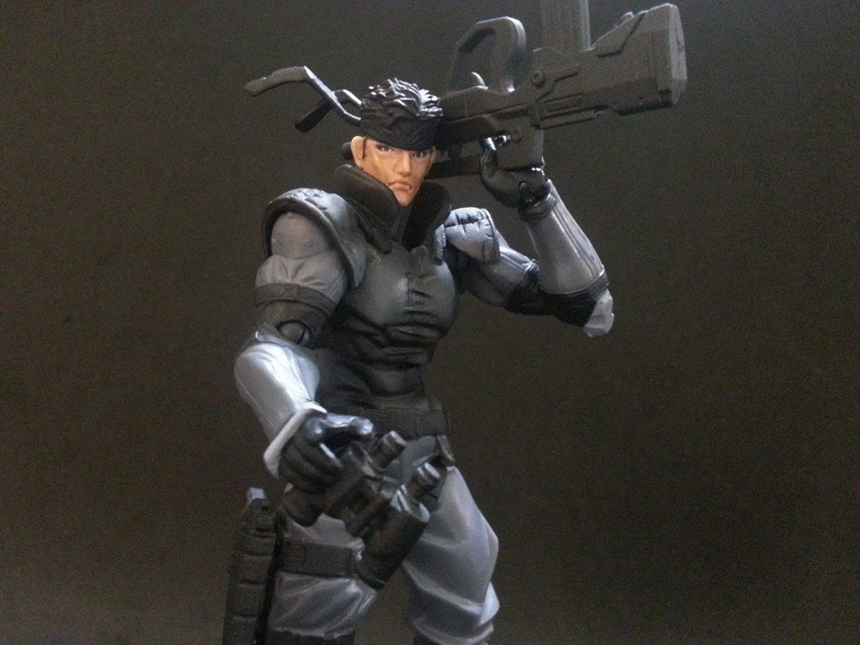 Mini Revoltech Solid Snake(Kaiyodo) reseña o critica en Español - YouTube
