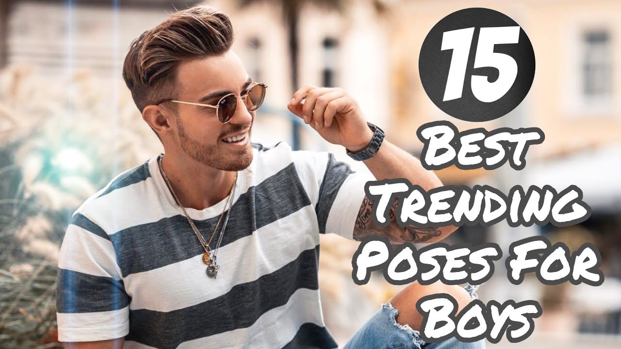 15 best New pose for Boys|| trending poses for boys||Photoshoot for ...
