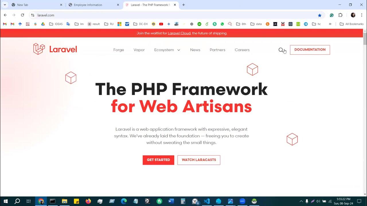 4-2 CSE4222: Web Engineering Lab Part-1 bangla Objective 1: run laravel and 2: migrate and seed ...