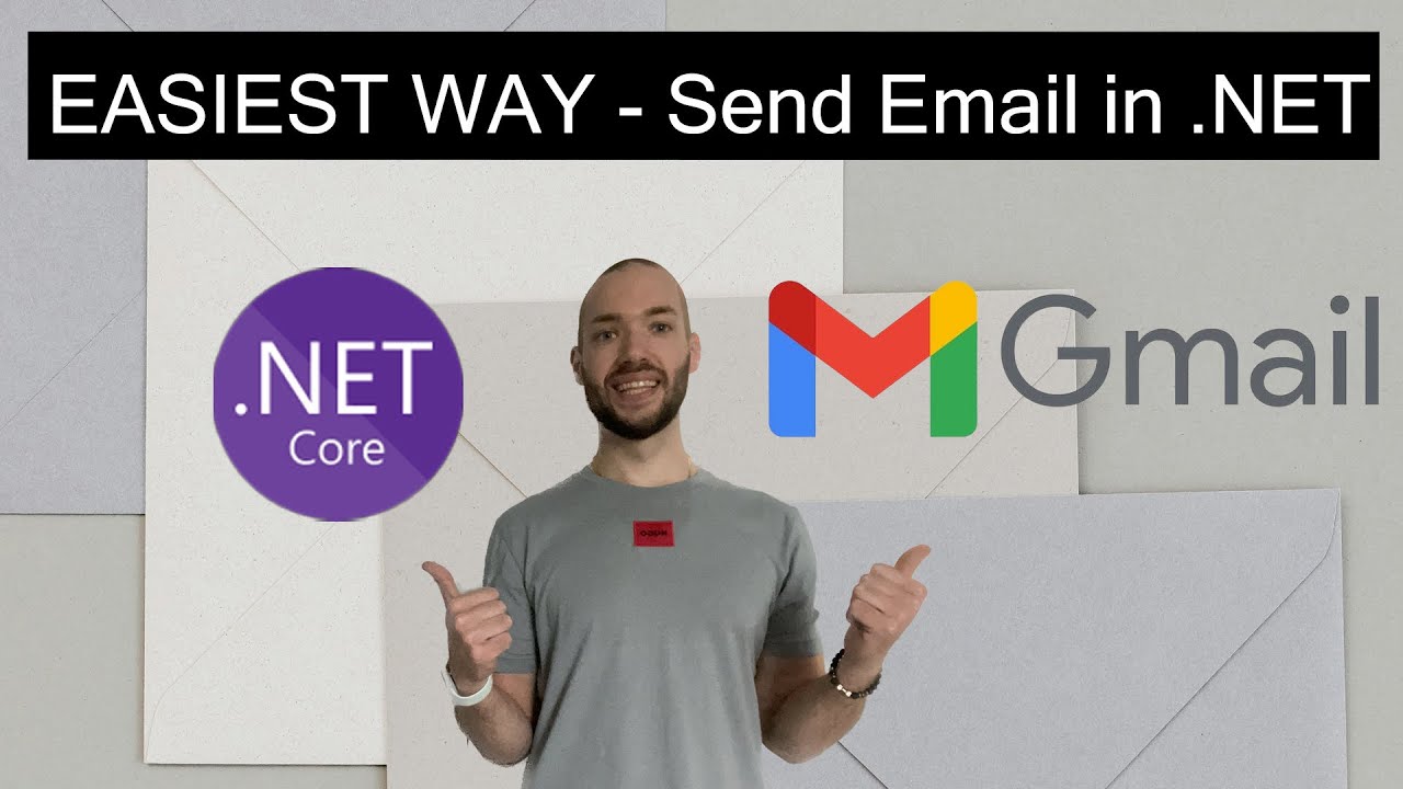 How to send an email in .NET - YouTube