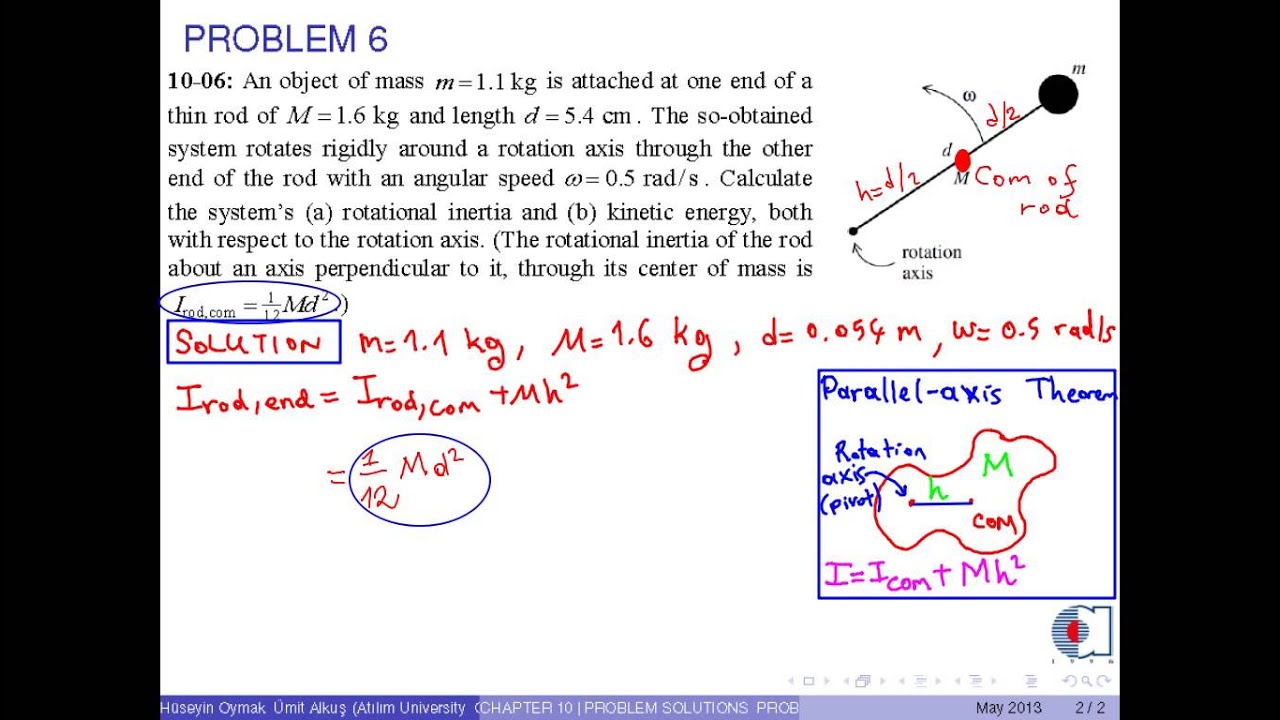 Chapter 10 (Problem 6) - YouTube